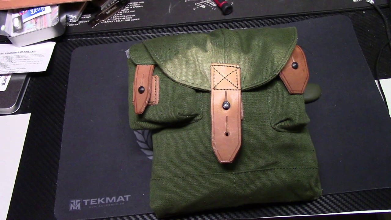 Military Surplus Pouch Survival Kit - YouTube