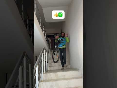 🚴🚲Bazıları için önemli olmayabilir ama daha rahat taşıma yöntemi böyle #bikelive #bisiklet