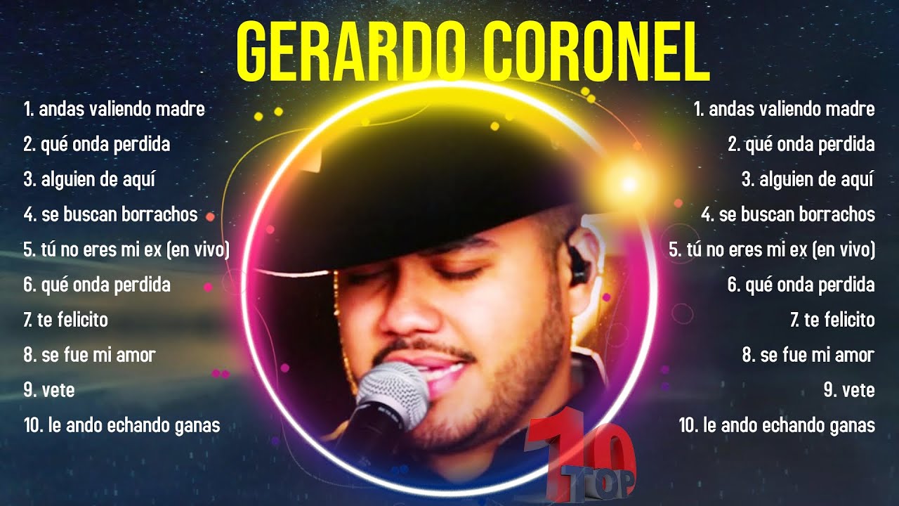 Greatest Hits Gerardo Coronel álbum completo 2024 ~ Mejores artistas ...