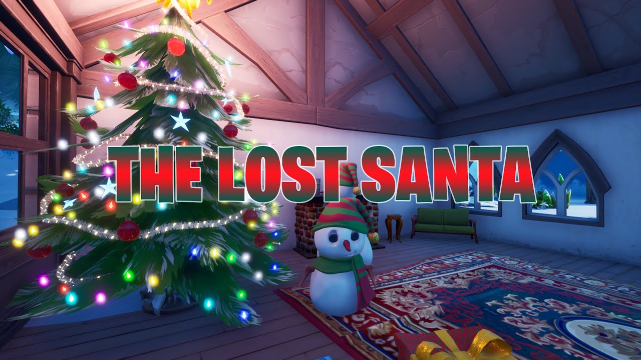 The Lost Santa (Fortnite Creative Map + Code) - YouTube