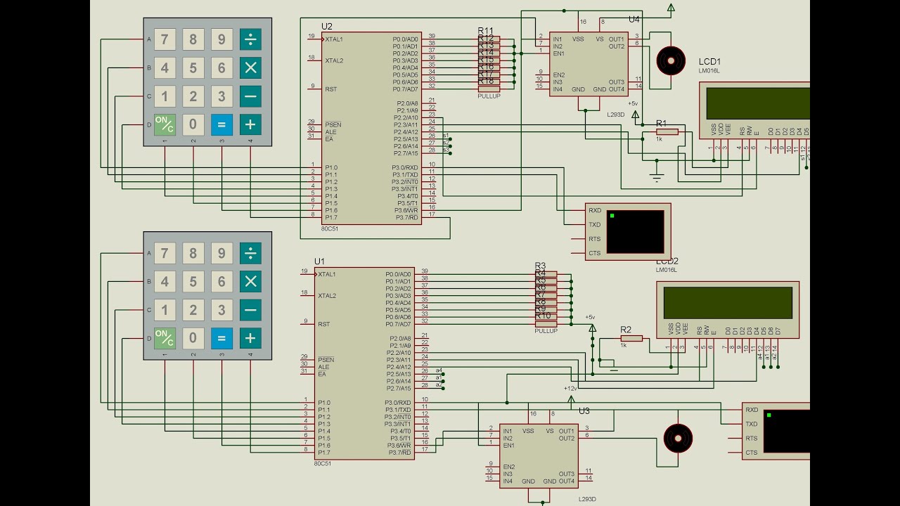 8051 Project on Bank Security by using rfid ,gsm module - YouTube