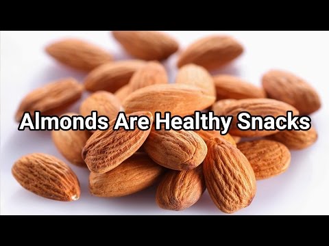 Almonds Are Raw Healthy Snacks for you