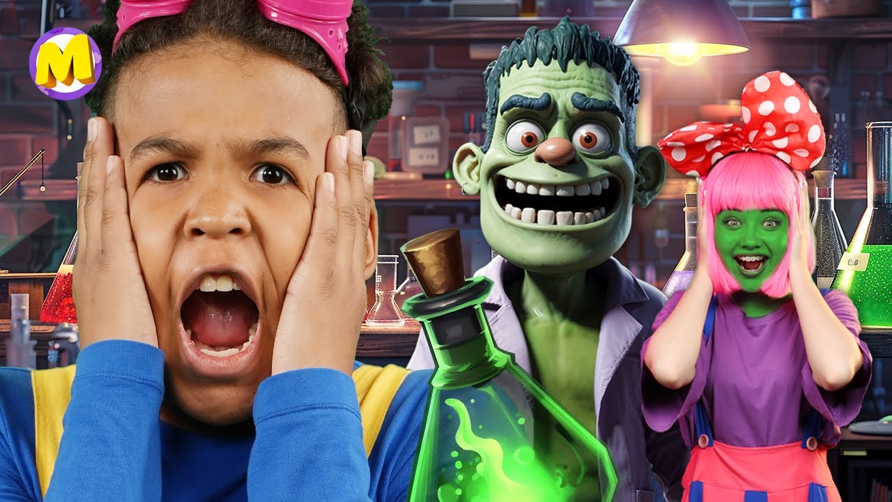 OUR ZOMBIE LAB | Millimone | Kids Songs - YouTube