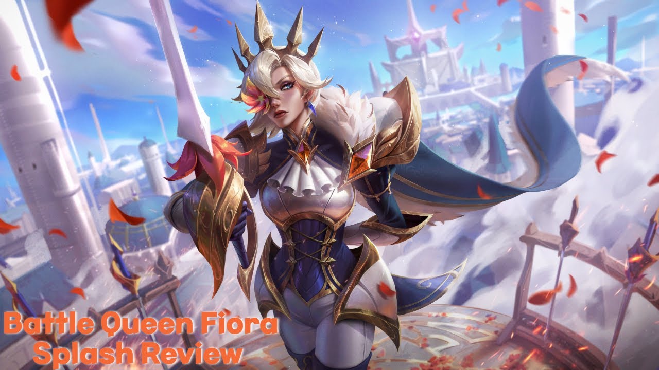 Battle Queen Fiora Splash Art Review - YouTube