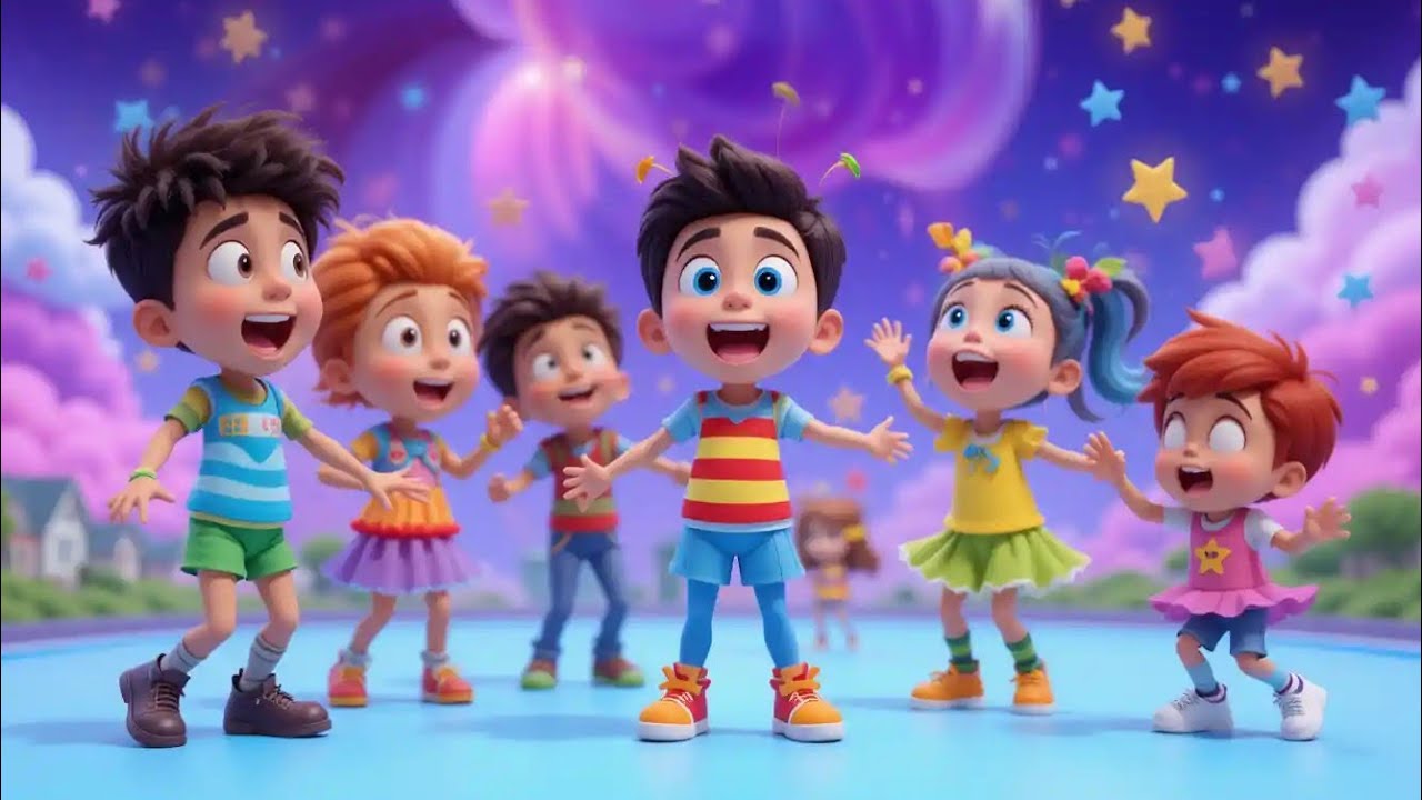 Hokey Pokey Poem 📜 |Kid Song & Fun Rhymes for Kids | little wonder ...