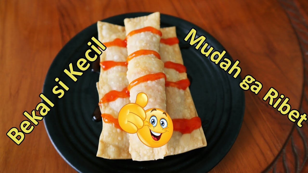 Resep Stik Pangsit Isi Kentang Ayam, Cocok Untuk Bekal Si Kecil Sekolah ...