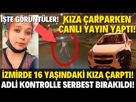 İzmir'de 16 Yaşındaki Kızı Kazada Öldüren Sürücü, Canlı Yayın Yaptı! #izmir #sondakikahaberleri