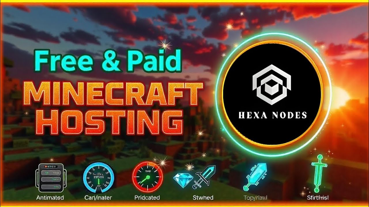 hexa node new free minecraft server hosting new free and paid minecraft server hosting new 24/7 ...