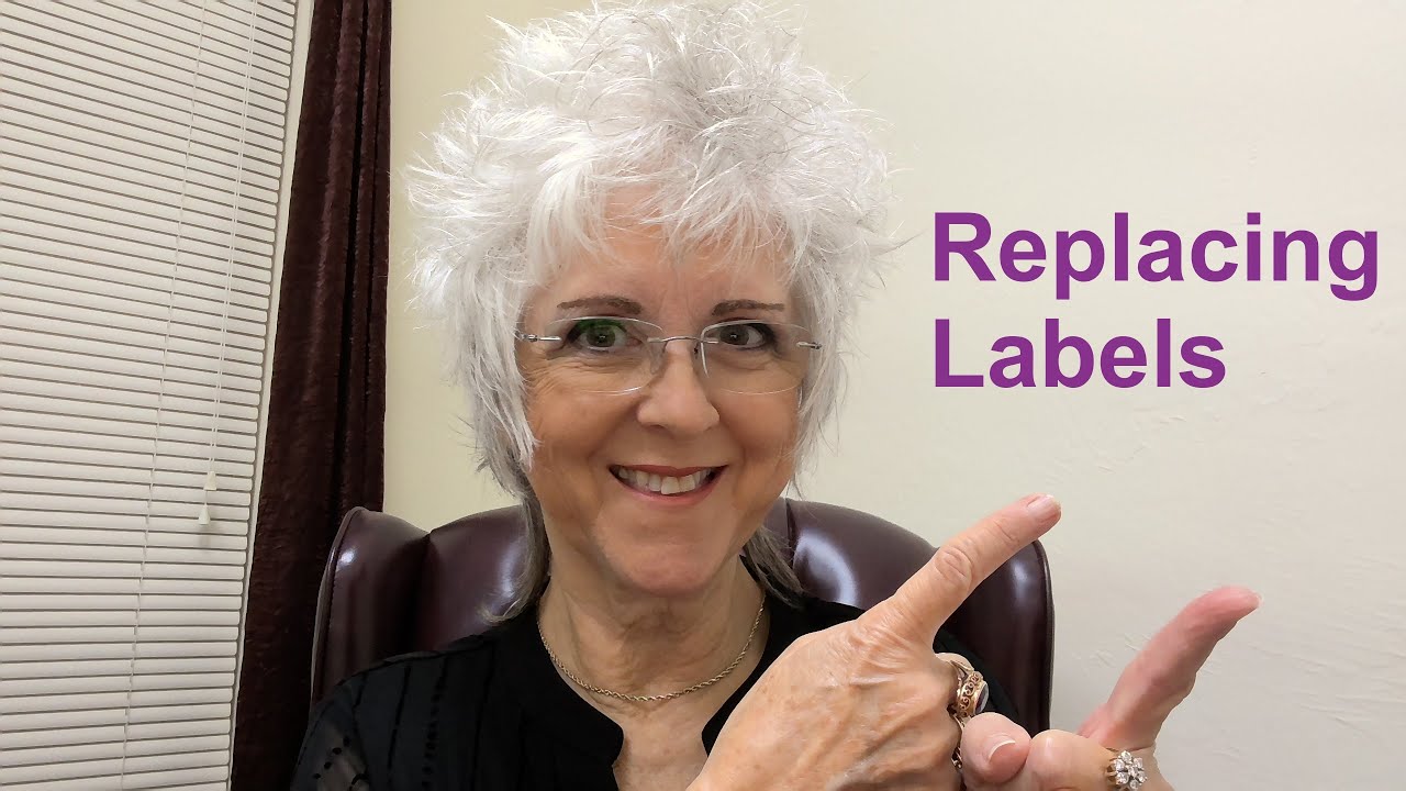 Replacing Labels - YouTube