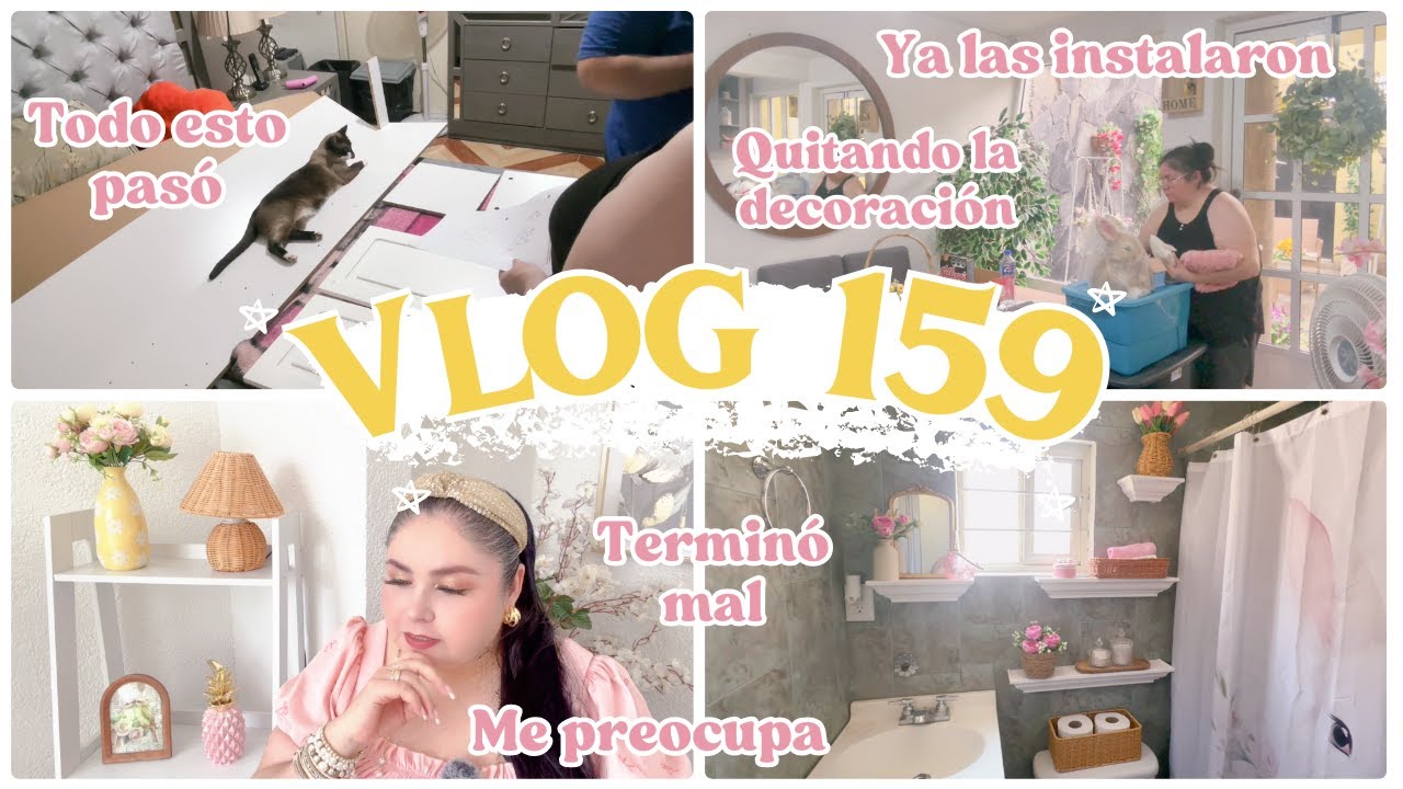 Vlog 159 | Me preocupa todo esto | Terminó mal | Nuevas repisas | Crisan Vlogs - YouTube