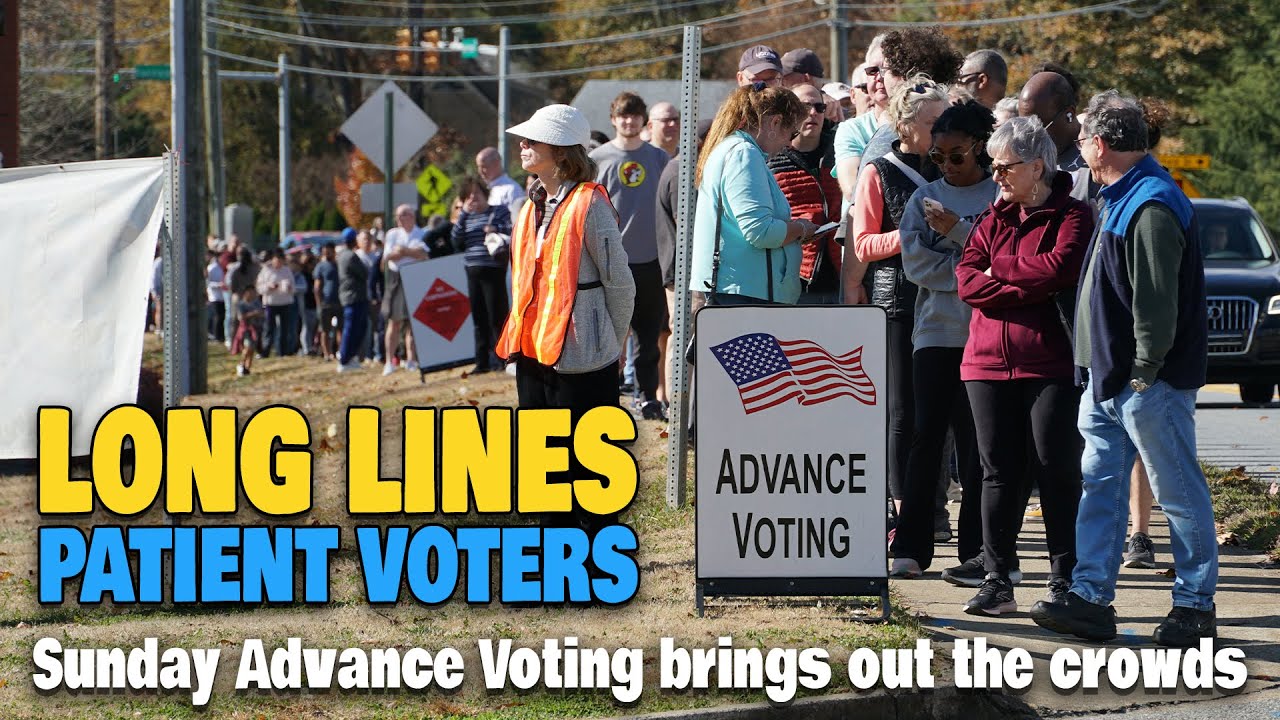 Sunday Advance Voting - November 27, 2022 - YouTube