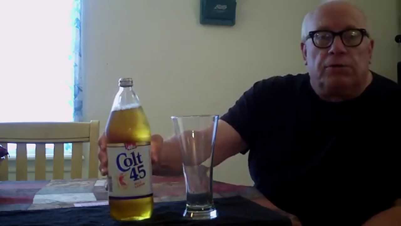 Colt 45 Malt Liquor - Review - My Way - YouTube