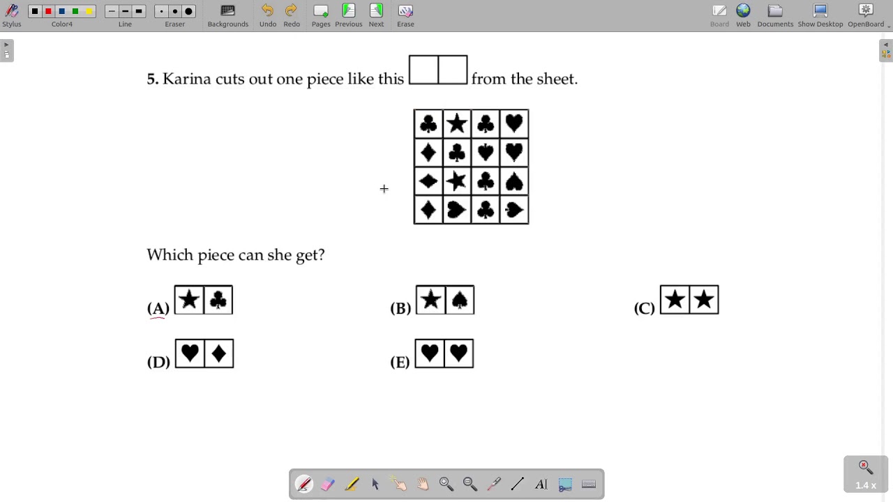 IKMC 2019 (Ecolier) Q5 solution - YouTube