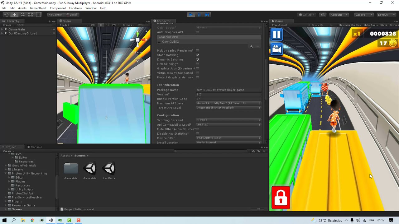Bus Subway Multiplayer Source Code free Unity3d - YouTube