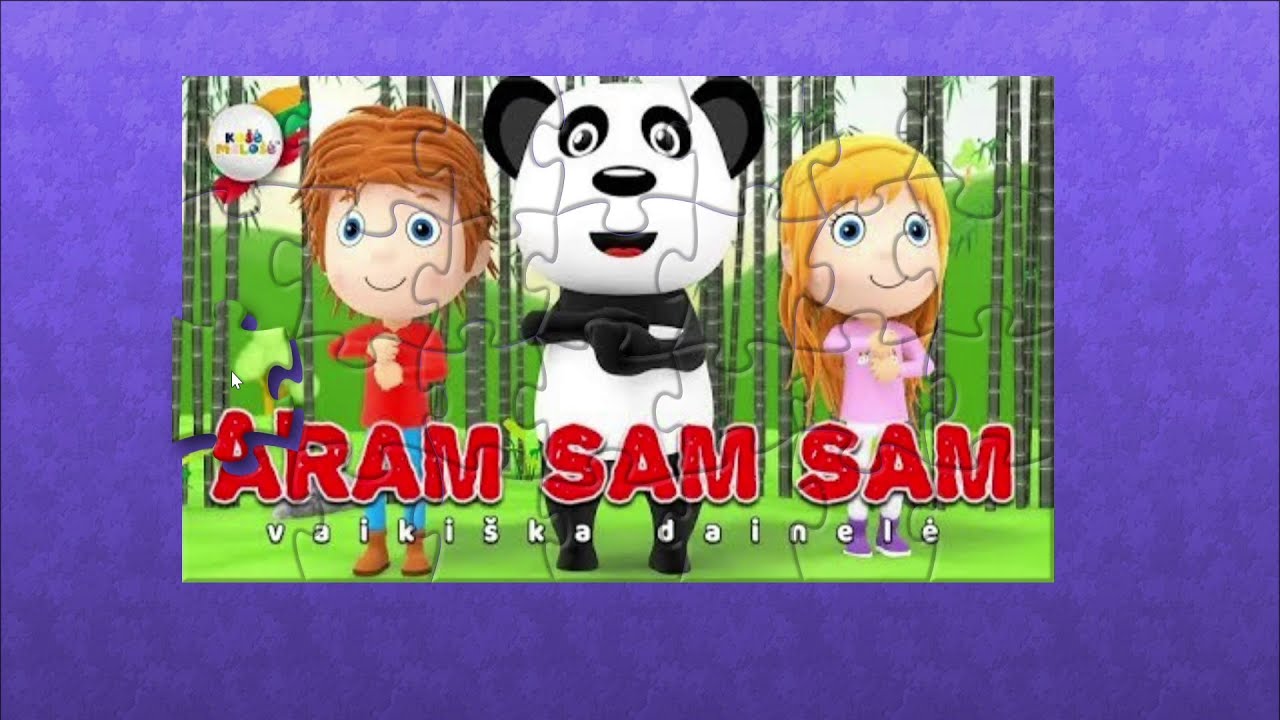 Aram Sam Sam puzzle game - YouTube