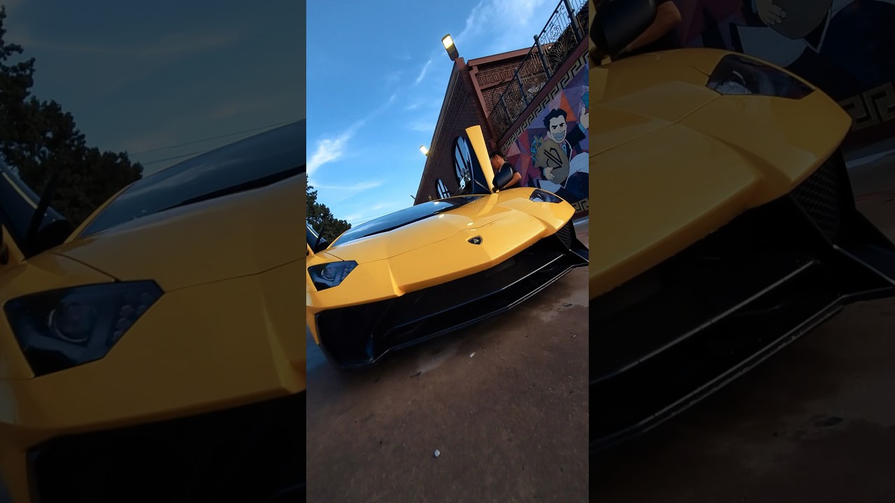 Epic LAMBO Drive off with Johnny Dang! #shorts - YouTube