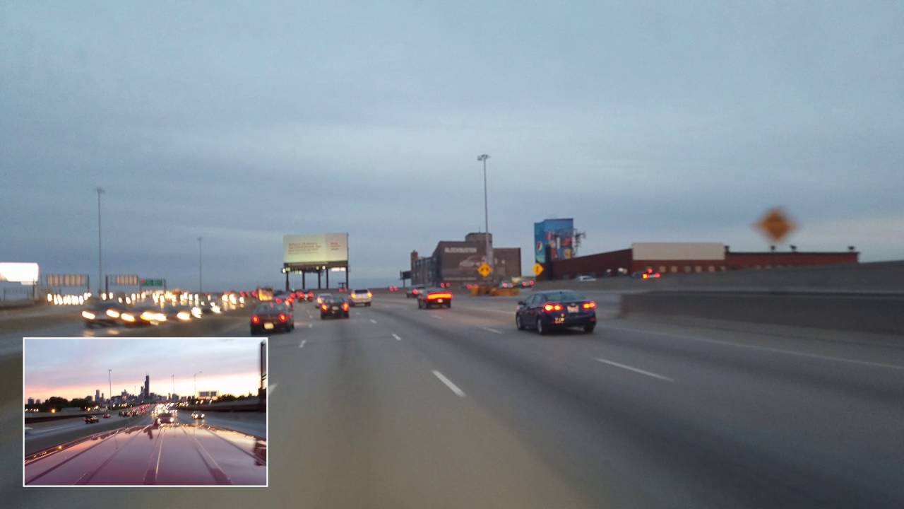Riding on the Dan Ryan Expressway #Southside - YouTube