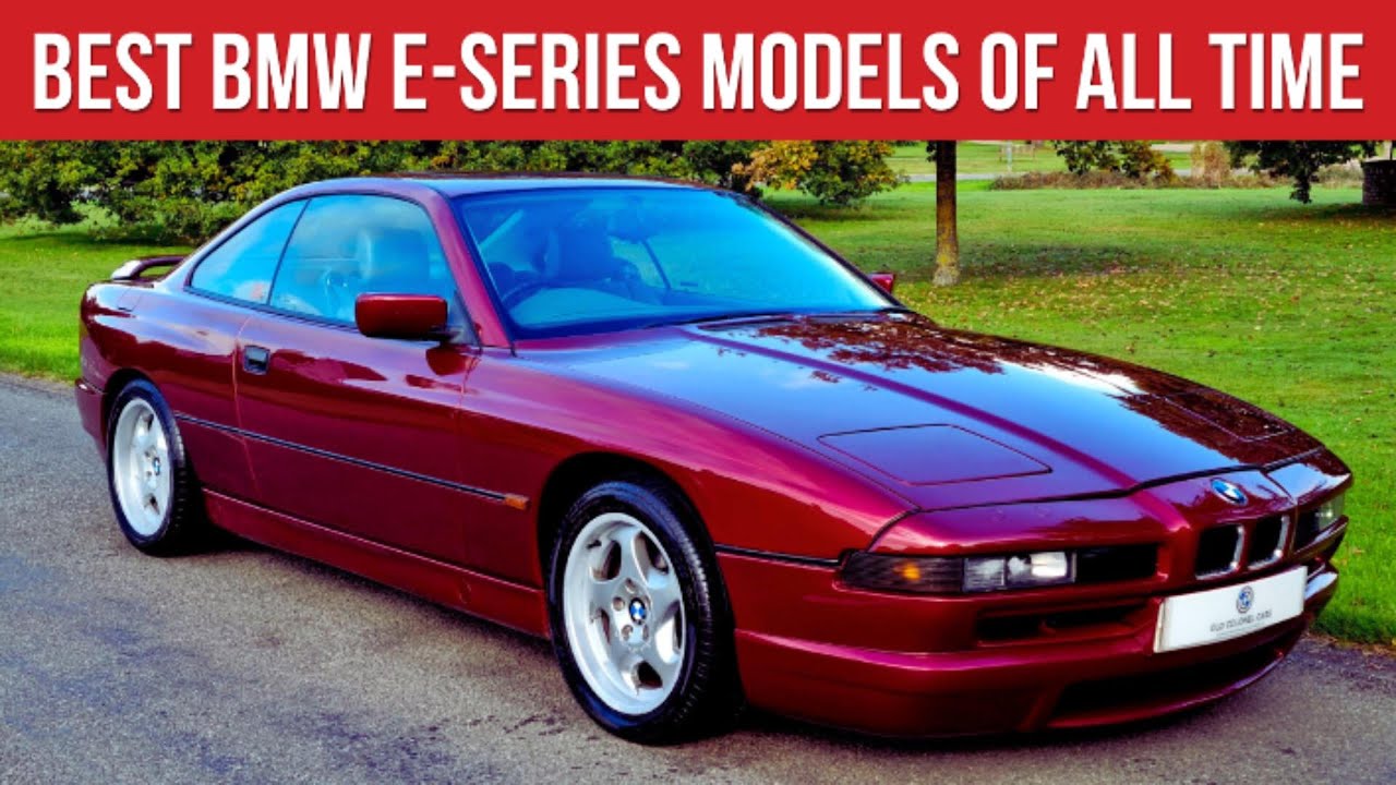 8 Legendary BMW E-Series Cars That Still Turn Heads Today! - YouTube