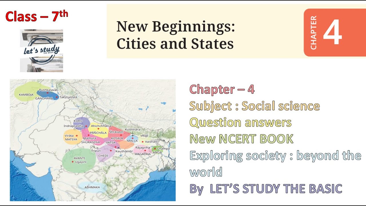 New Beginnings: Cities and States Questions Answers /Class 7th /Social ...
