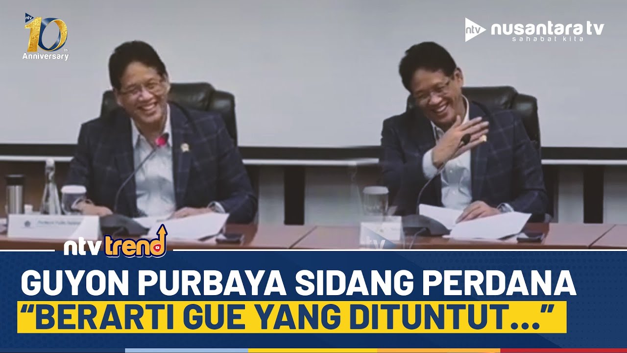 Guyon Purbaya di Sidang Perdana Satgas P2SP: Ini Berarti Gue yang ...