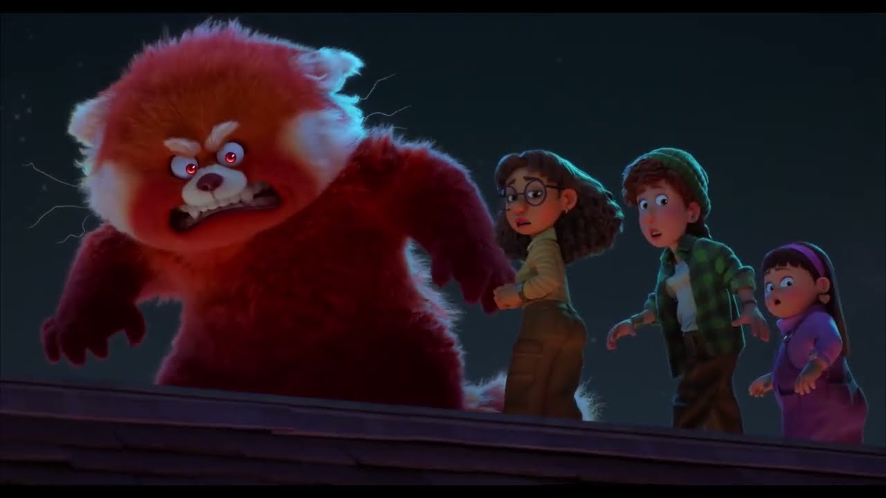 Pixar's Turning Red Panda Angree Full HD - YouTube