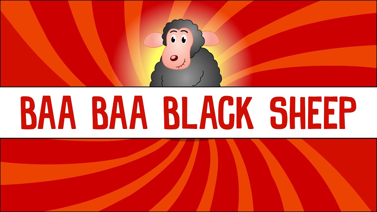 Baa baa black sheep nursery rhymes for kids by Kidzrhymes - YouTube