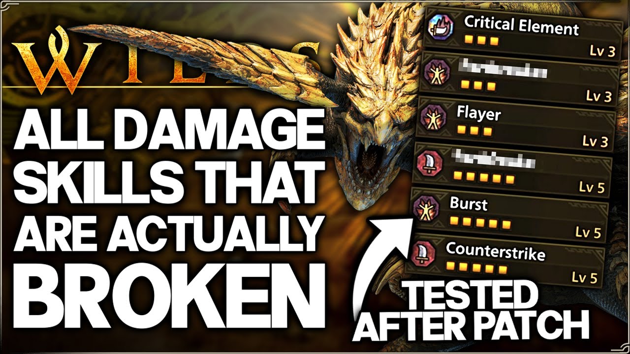 Monster Hunter Wilds - Most Broken Skills in Game - Flayer, CE & More ...