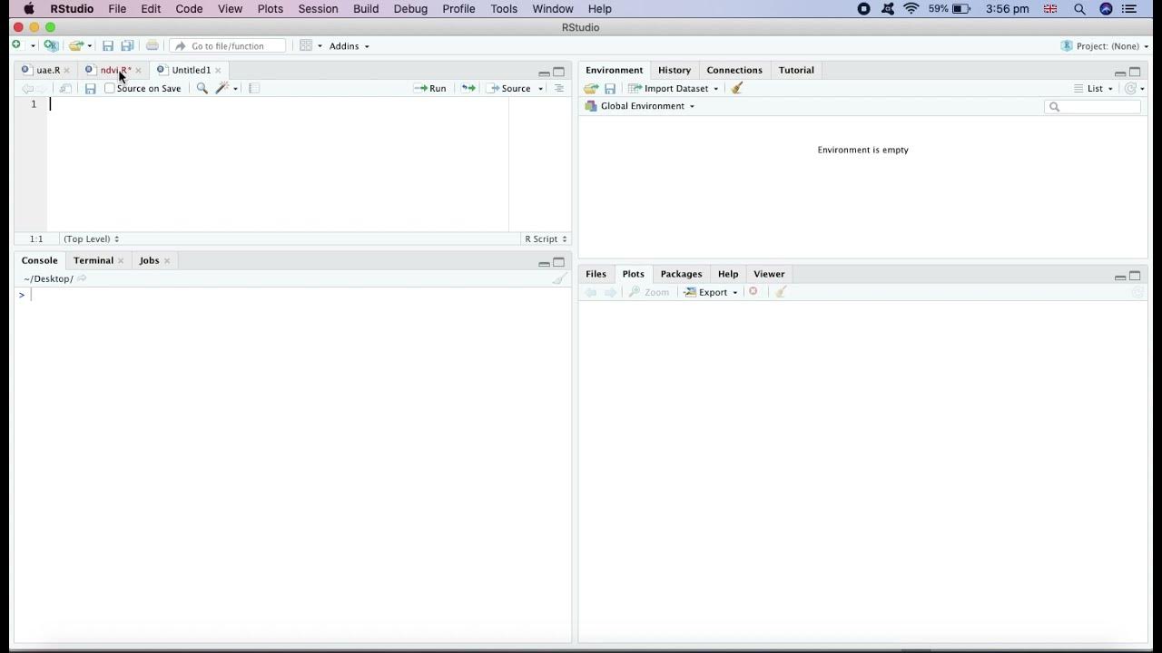 Plotting a Time Series graph on R Studio - YouTube