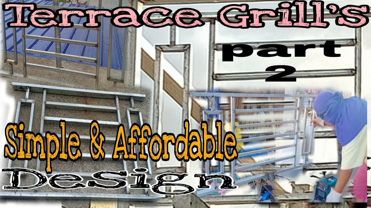 Terrace Grill's Design, creative metal work.#simple and affordable# ...