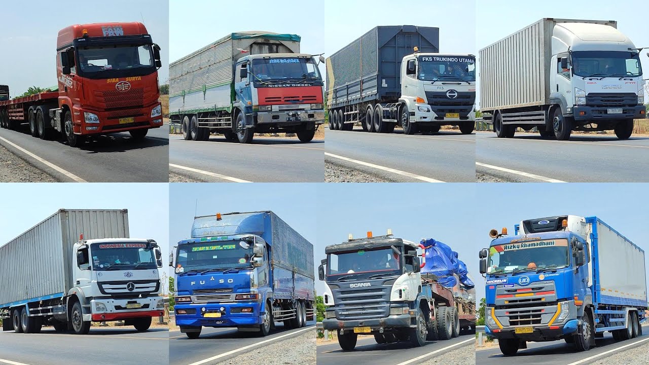 Truk FAW, Nissan Diesel, Hino 500, Isuzu Giga, Mercedes Benz Axor, Fuso ...
