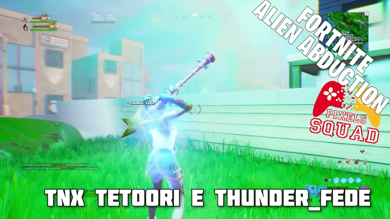 Fortnite Alien Abduction #2 - Rapimento alieni in Fortnite - YouTube