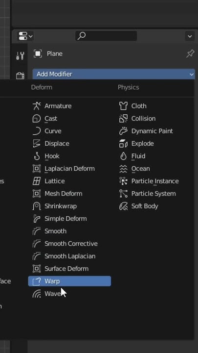 How to use TWO WAVE MODIFIERS in Blender! #blender #blendertutorial #shorts #model #tutorial #3d ...