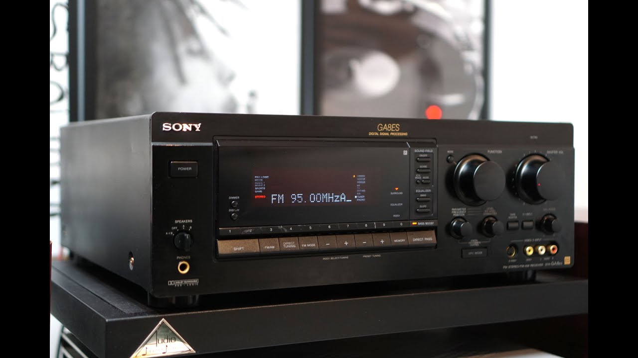 Sony GA8ES Flagship Amplifier & Receiver with Phono & EQ - 120W Per ...