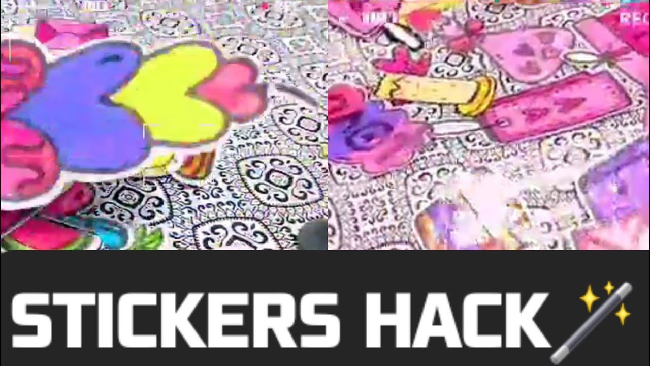 HOW TO MAKE STICKERS EASILY☻️ STICKERS HACK FROM CRAFTER JAINNY ♥️ ...