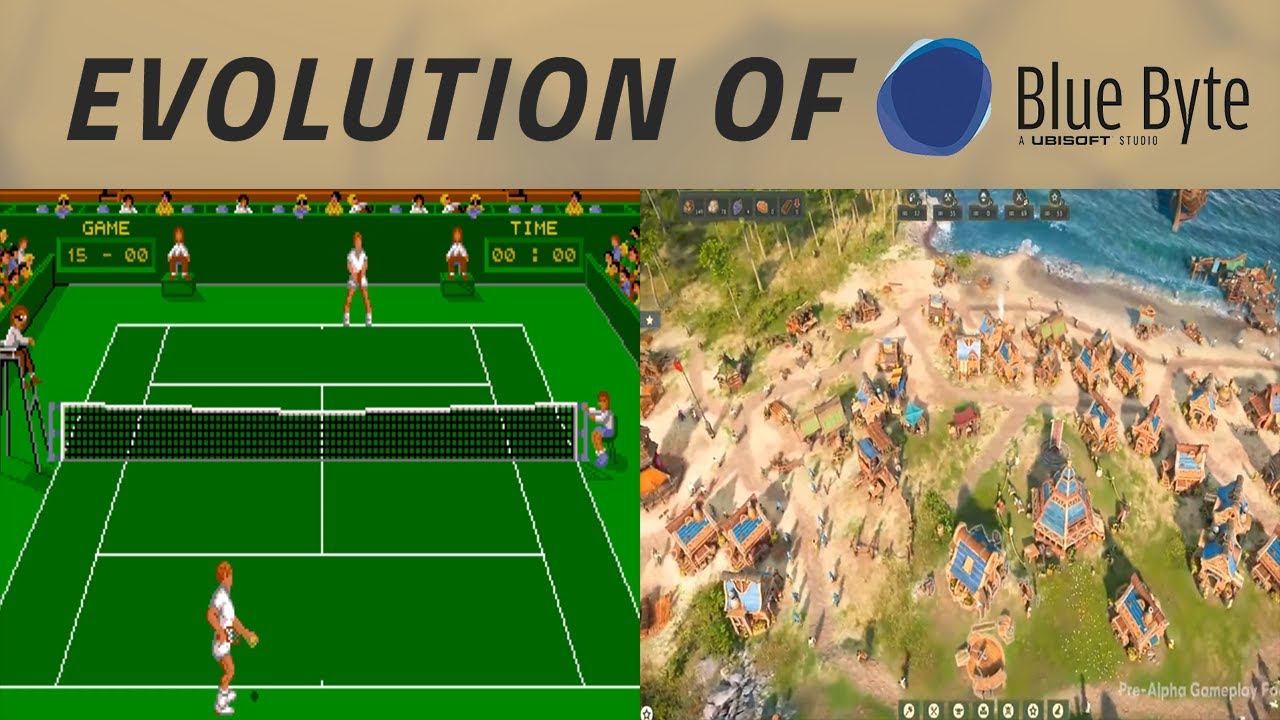 Evolution of Blue Byte Games - YouTube