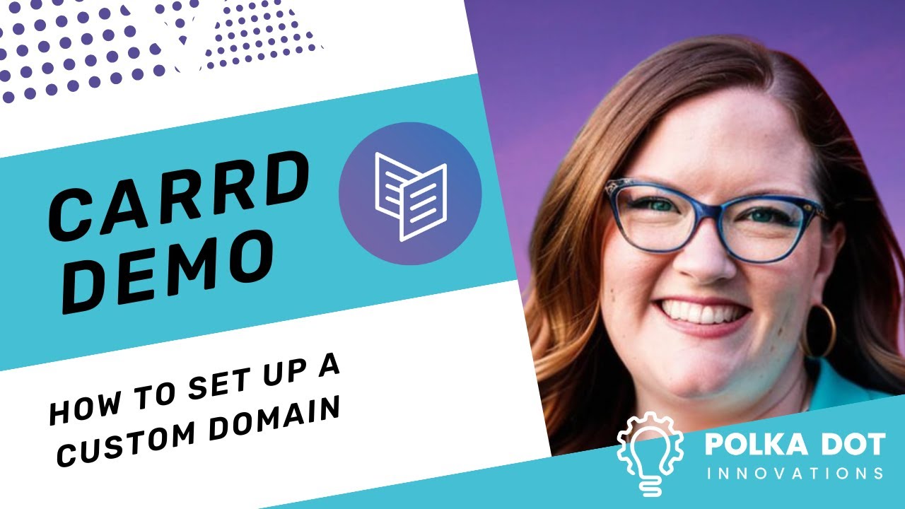 How to set up a custom domain with Carrd - YouTube