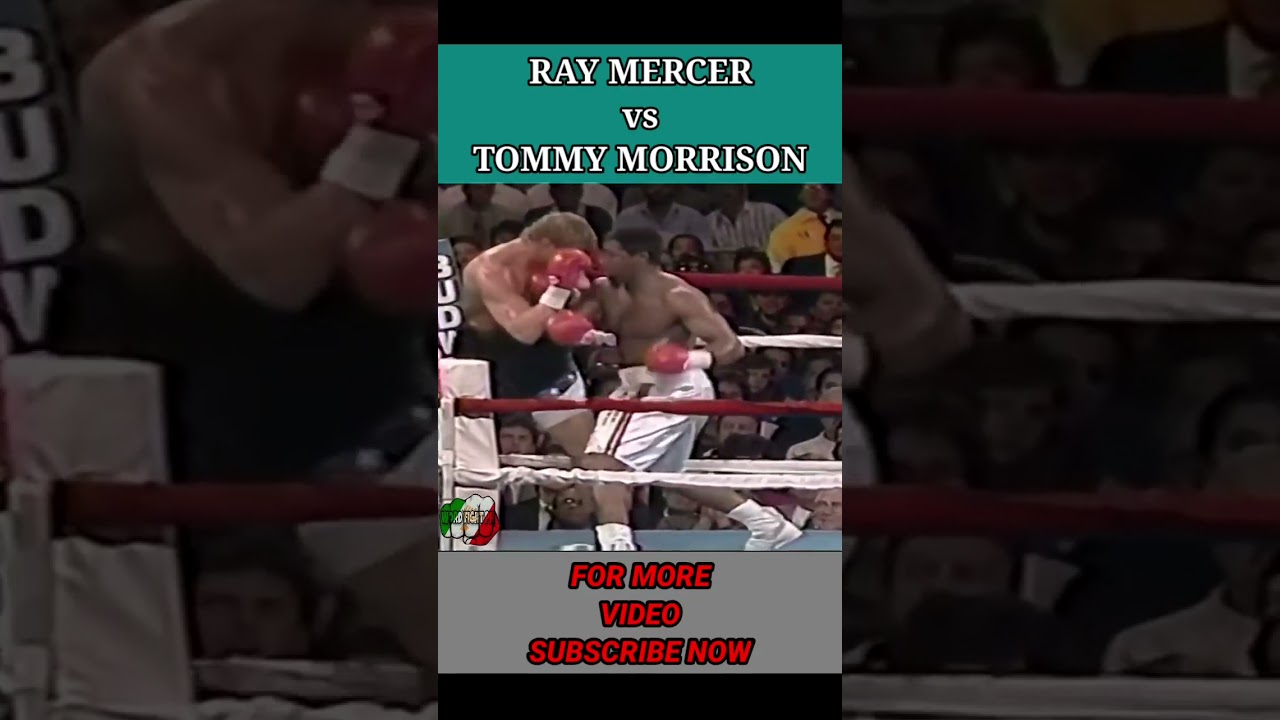 RAY MERCER vs TOMMY MORRISON #short #boxing #knockout - YouTube
