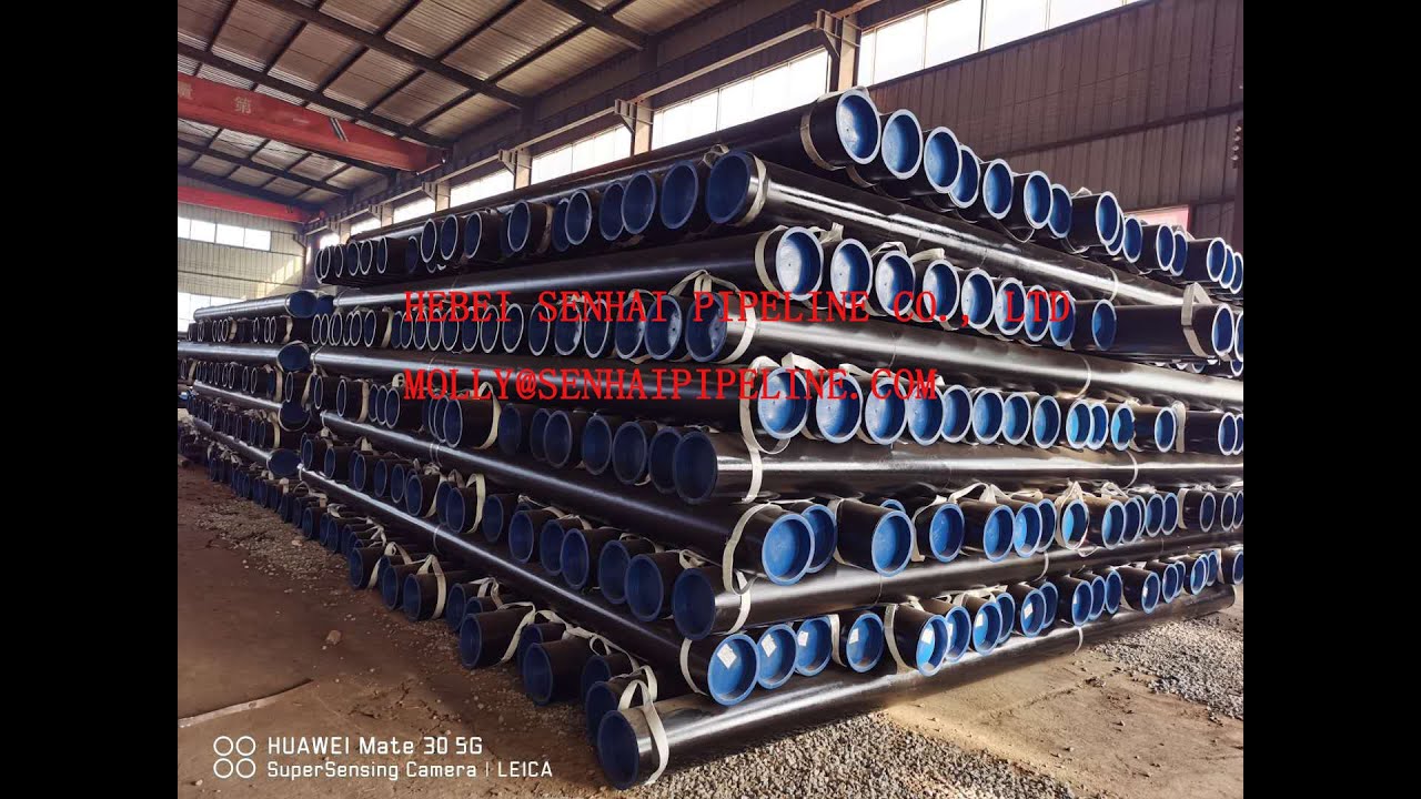 ERW STEEL PIPES PRODUCTION LINE - YouTube