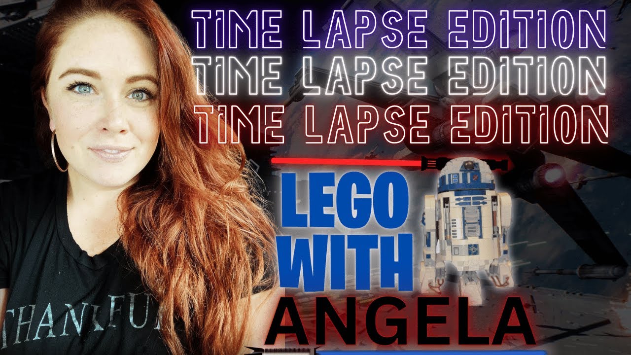 Lego with Angela - LEGO Star Wars R2-D2 (75379) Timelapse Build: ASMR ...