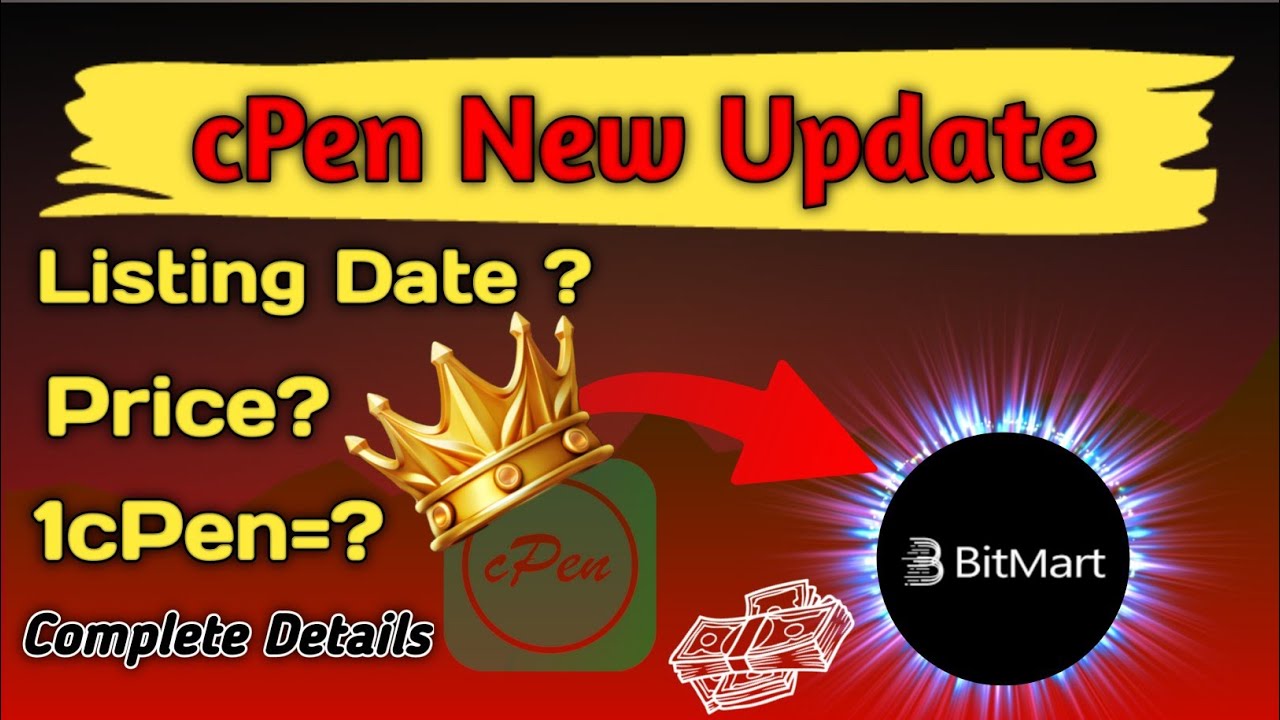 cPen Network Listing Date Confirm | cPen Network New Update | - YouTube