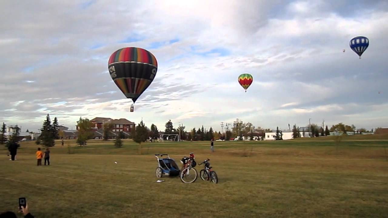 Canadian Hot Air Balloon Championships - YouTube