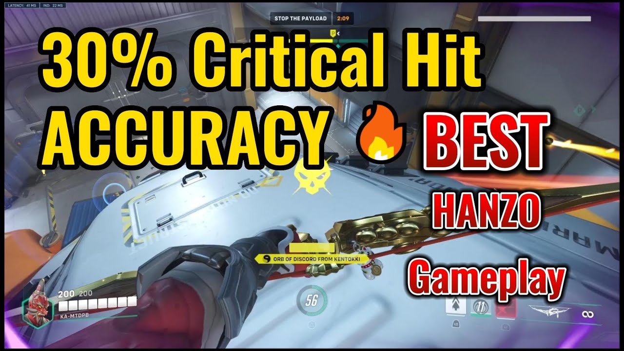 POV : 80 hours Hanzo 30% Critical Hit Accuracy ( NO Cronus zen or Xim ...