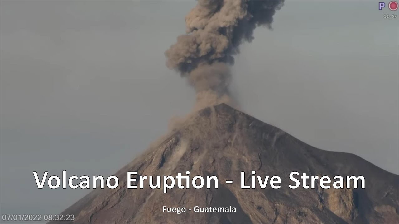 DrFox2000 - Volcano Eruption Live Stream Recording - YouTube