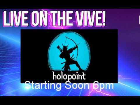 Holopoint gameplay - Live on the Vive (Part 1) - YouTube
