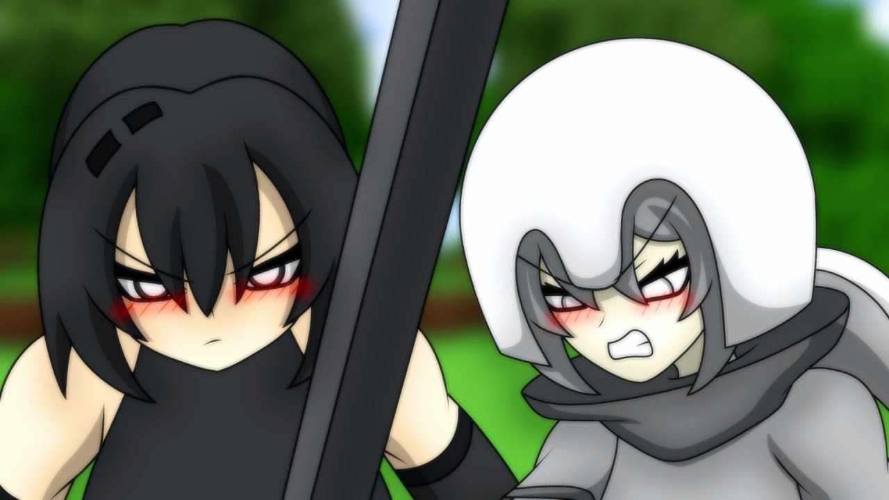 Skelly-Girl Vs. Wither Skully-Girl (Minecraft Anime) - YouTube