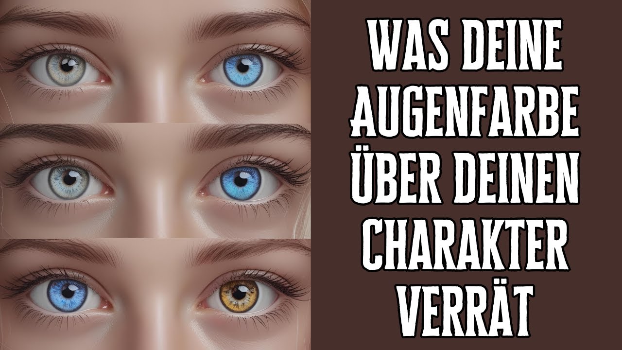 Was deine Augenfarbe über deinen Charakter verrät - YouTube