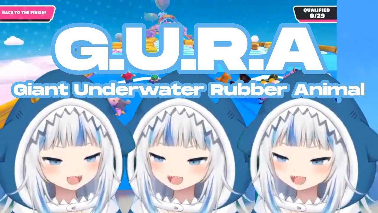 Gawr Gura explains the meaning of "Gura" - YouTube