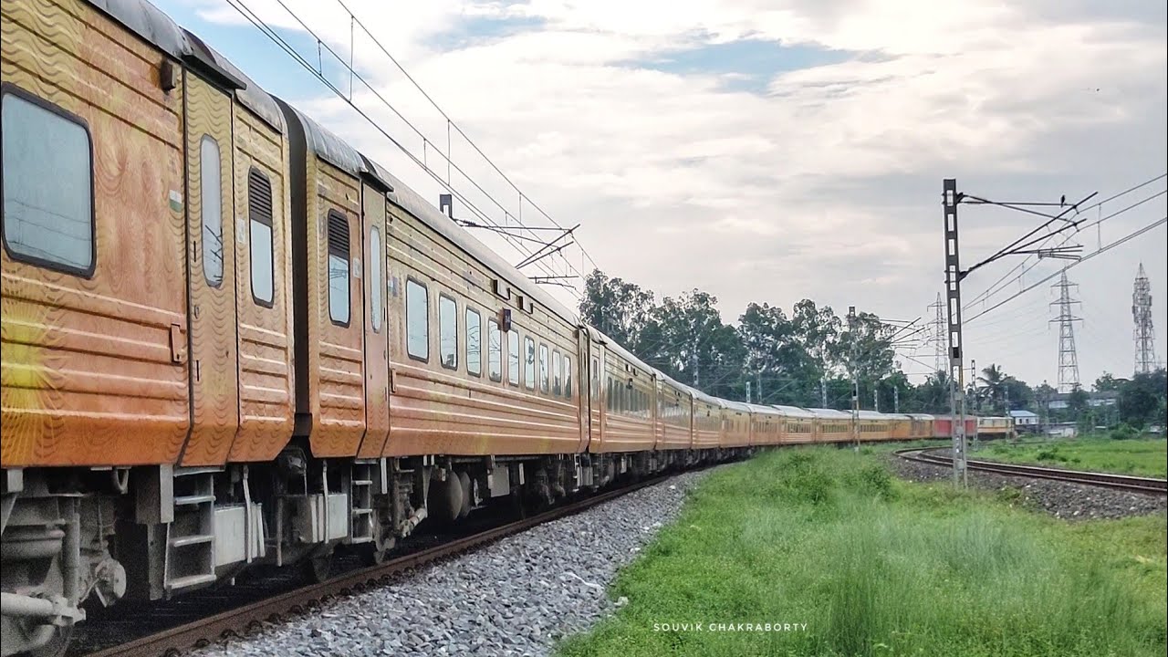 AGARTALA TEJAS RAJDHANI EXPRESS Back On Track After A Longtime ...