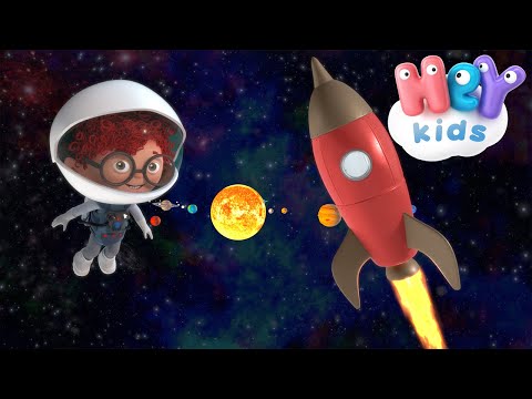 В Космоса 🪐 Песен за космонавт за деца 🚀 HeyKids - Детски Песни