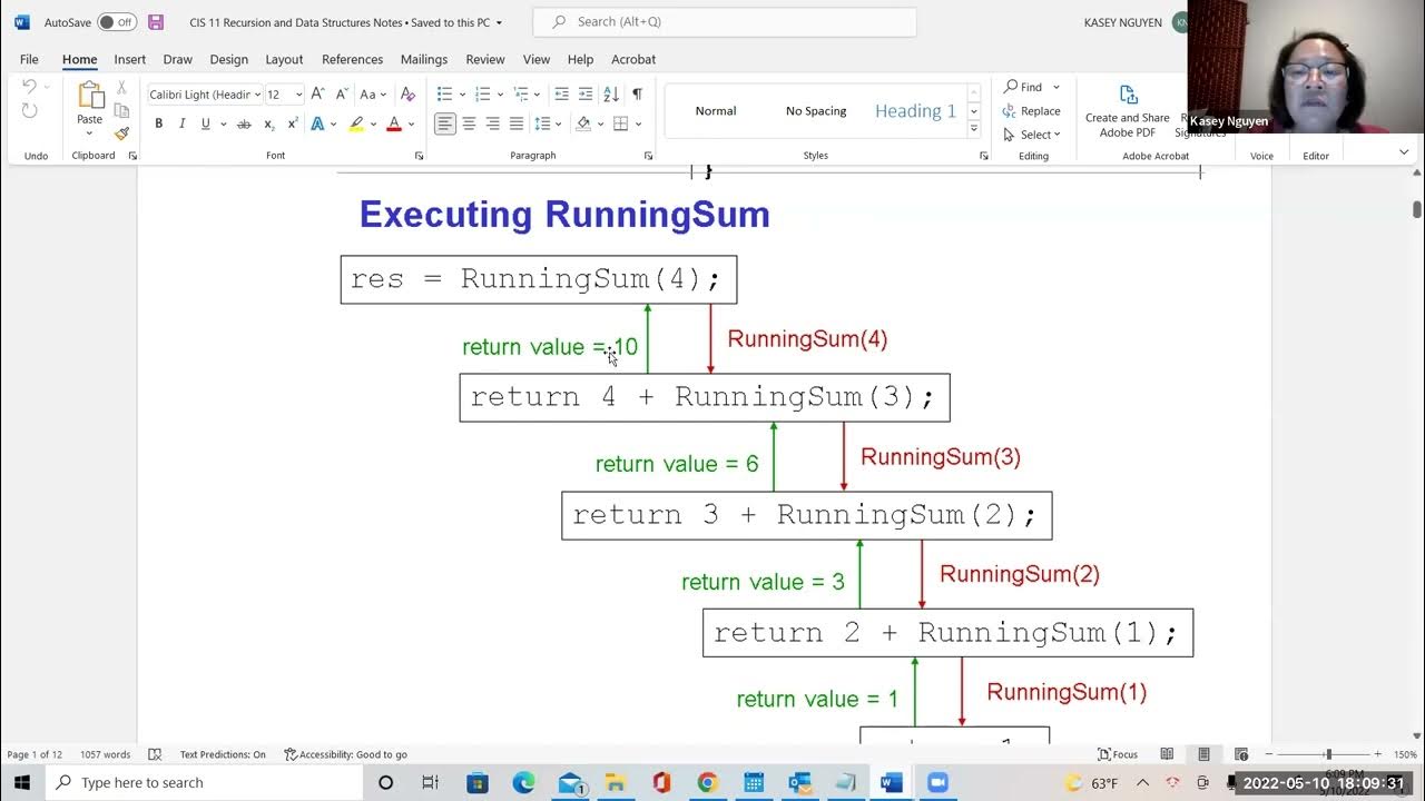CIS11 Unit 12 Lecture: Recursion and Data Structure in C and LC-3 - YouTube